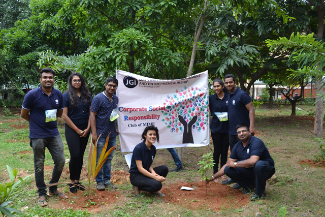 CSR Activity - Tree Plantation | MIME, Jain Group